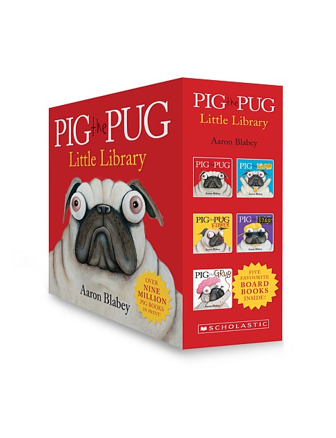 Scholastic Pig the Pug 5 Book Little Library | David Jones