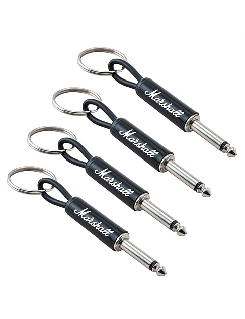 Pluginz Marshall Guitar Plug Keychain -4 Pack | David Jones