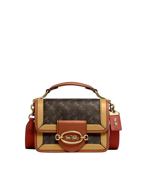 Coach Hero Shoulder Bag With Horse and Carriage Print | David Jones