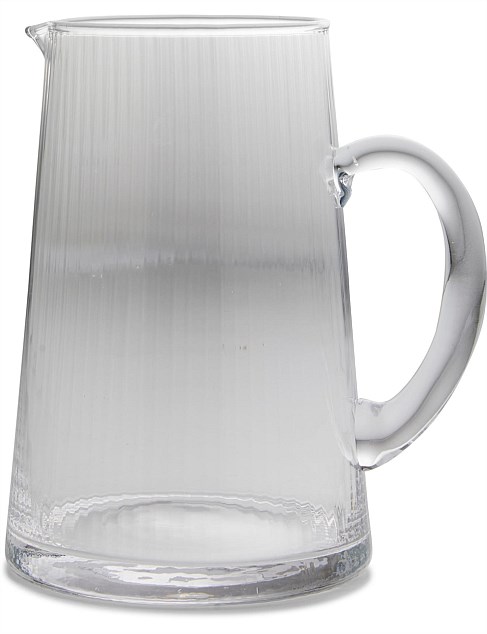 David Jones Collection Brighton Ribbed Glass Jug | David Jones