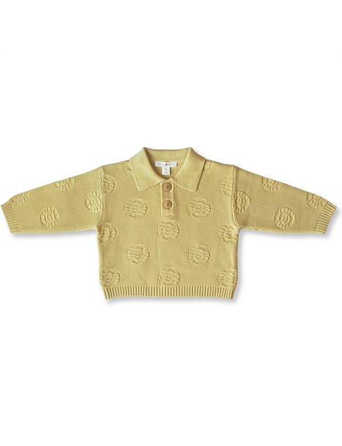 Grown Sunshine Button Up Jumper | David Jones