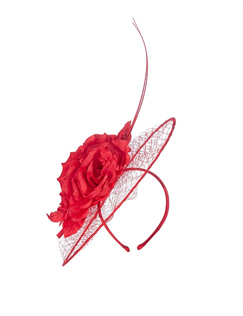 Gregory Ladner Net With Flower/curl On Headband | David Jones