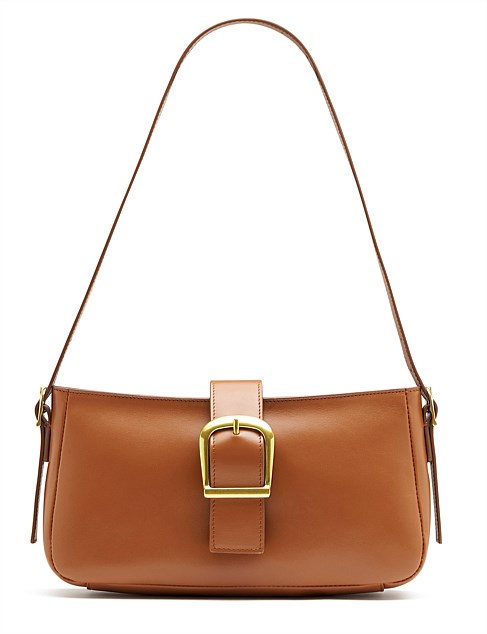 Rylan Buckle Baguette Bag | David Jones