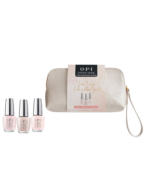 Opi Infinite Shine Bridal Trio Gift Set | David Jones