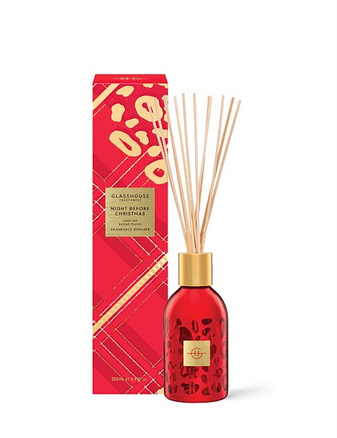 Glasshouse Fragrances Night Before Christmas 250ml Diffuser | David Jones