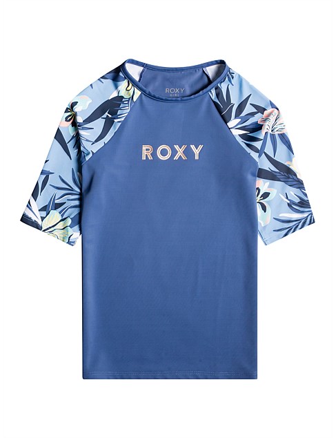 Roxy Roxy Sporty Spirit Lycra Short Sleeve Rashie | David Jones
