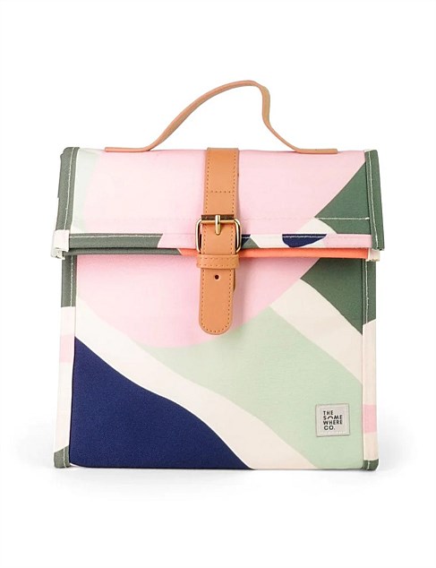 The Somewhere Co Sprinkled Soiree Lunch Satchel W/Shoulder Strap | David Jones