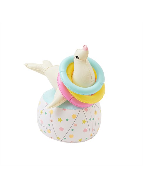 Sunnylife Inflatable Ring Toss Seal | David Jones