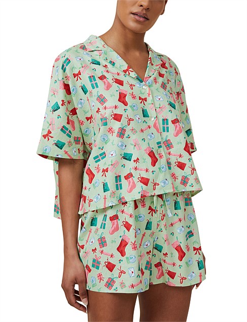 Cotton On Body Linen Blend Sleep Set | David Jones