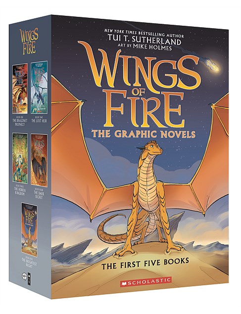 Scholastic Wings Of Fire 15 Graphic Box Set | David Jones