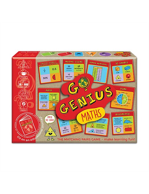 Kids Games Go Genius Maths -The Matching Pairs Game | David Jones