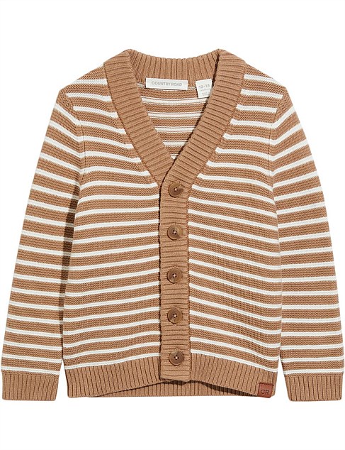 Country Road Stripe Cardigan | David Jones