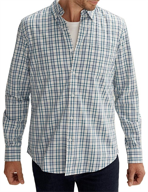 Trenery Marle Check Shirt | David Jones
