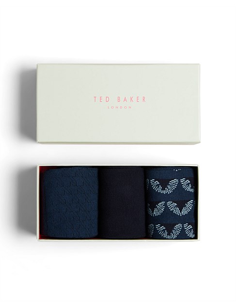 Ted Baker 3 Pack Ted Baker Socks | David Jones