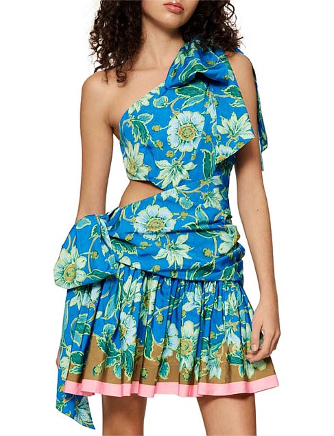 Alémais Winnie One-shoulder Mini Dress | David Jones