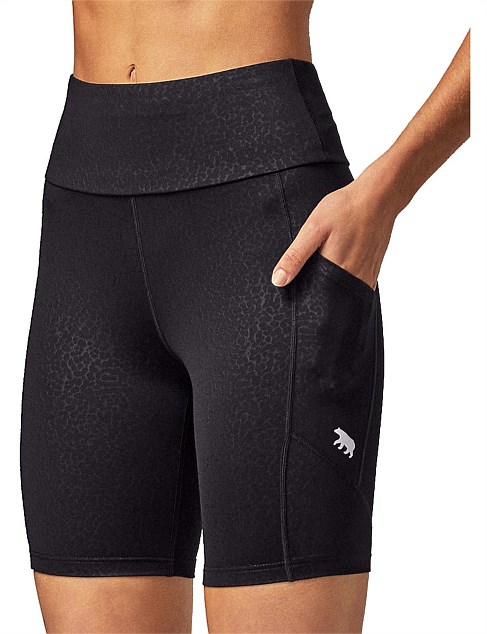 Running Bare Ab Waisted All Star Bike Tight | David Jones