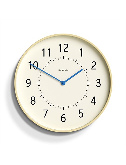Newgate Newgate Monopoly Plywood Wall Clock With Blue Hands | David Jones