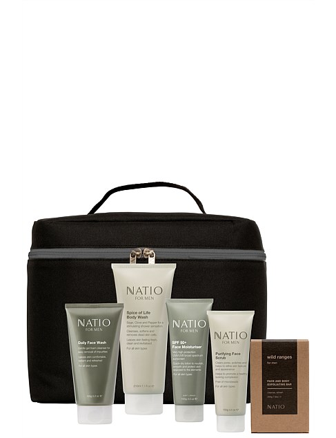 Natio Mountain Top Natio For Men Gift Set | David Jones