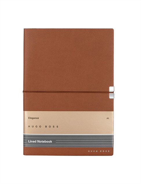 Boss Elegance Storyline A5 Notebook: Camel | David Jones