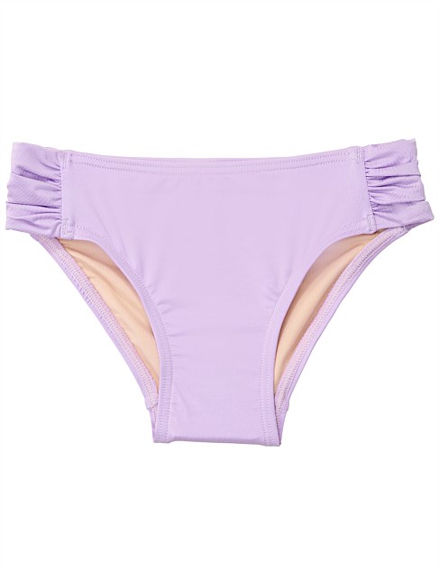 Aqua Blu Gathered Side Brief (girls 3-7) | David Jones