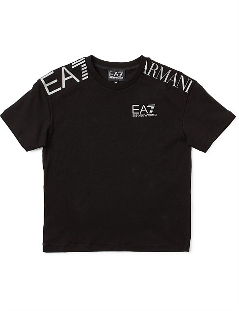 Emporio Armani Ea7 Extended Logo Tee (boys 4-6) | David Jones
