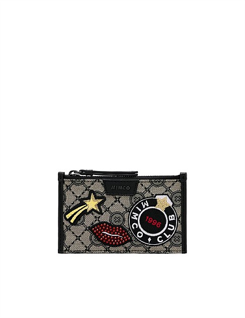 Mimco Mim-gram Varsity Wallet | David Jones