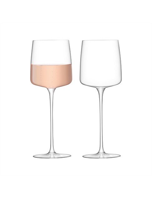 Lsa International Metropolitan Wine Glass 350ml Clear X 4 | David Jones