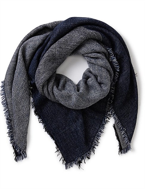 Milana Textured 3 Colour Scarf | David Jones
