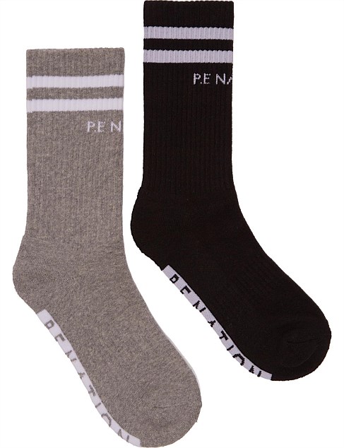 P.e Nation Marathon Crew Sock Pack | David Jones