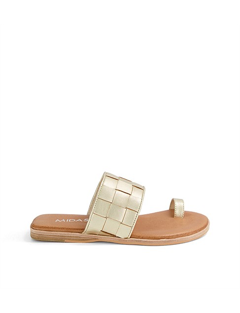 Midas Tianna Mi Pale Gold Leather | David Jones