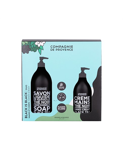 Compagnie De Provence Black Tea Soft Skin Bodycare Gift Set | David Jones