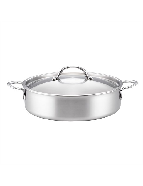 Essteele Per Amore Clad Stainless Steel Induction Covered Sauteuse 30cm ...