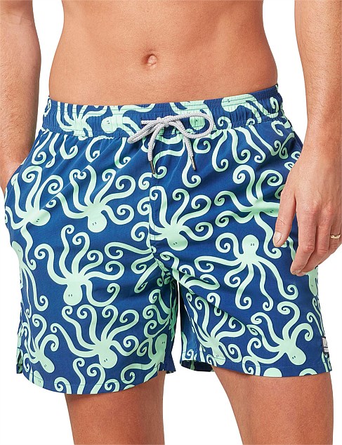 Tom & Teddy Octopus Swimshort | David Jones