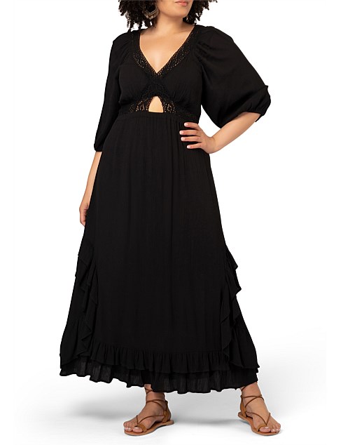 Curve Project the Poetic Gypsy -Serial Lover Maxi Dress | David Jones