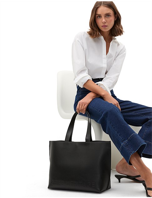 Seed Heritage Logo Detail Tote | David Jones