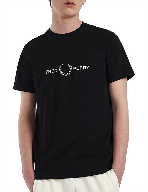 Fred Perry Graphic Branding T-shirt | David Jones