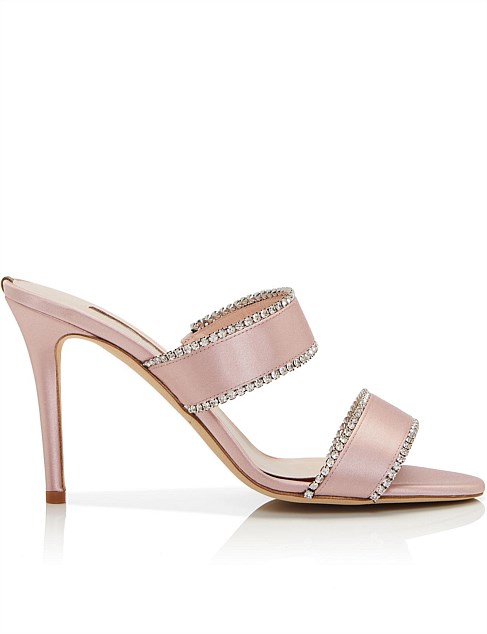 Sjp By Sarah Jessica Parker Blossom Bis 90 Heel Sparkly Mules | David Jones