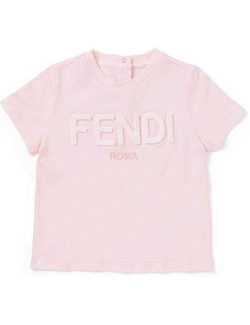 Fendi Fendi Logo T-shirt (6m-24m) | David Jones