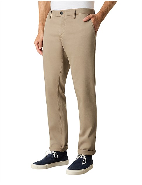 Mj Bale Reed Dobby Chino With Comfort Stretch | David Jones