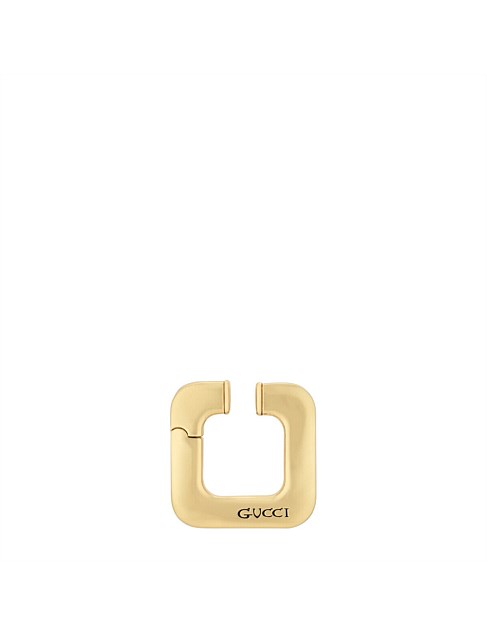Gucci Small Square-shaped Ear Cuff | David Jones