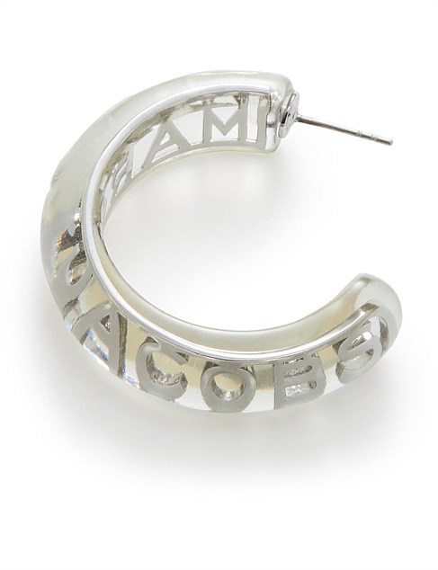 Marc Jacobs Hoop Earrings | David Jones