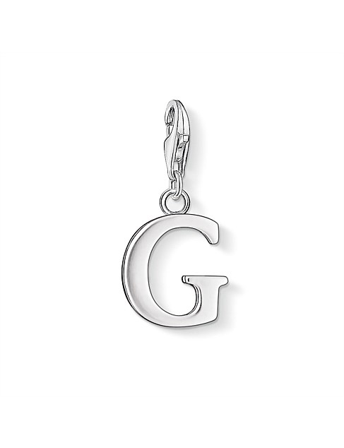 Thomas Sabo Letter 'g' Charm Pendant | David Jones