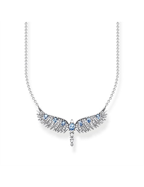 Thomas Sabo Rising Phoenix Silver Necklace 40-45cm | David Jones