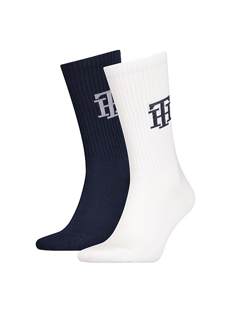 Tommy Hilfiger Th Men Sock 2 Pack Monogram | David Jones
