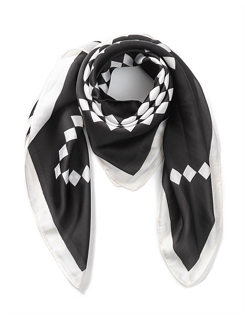Gregory Ladner Diamond Print Kerchief | David Jones