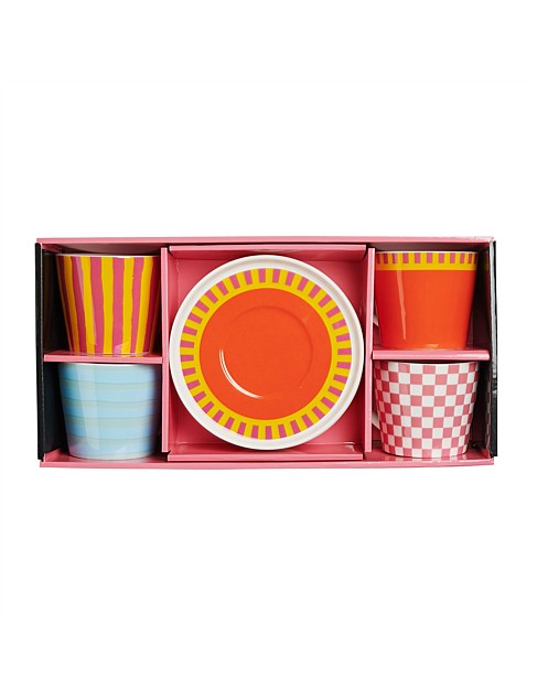 In the Roundhouse Colour Collection Teacup Set | David Jones