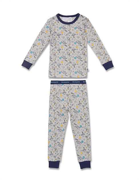 Marquise Boys Space Odyssey Pyjamas | David Jones