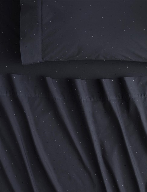 Sheridan Tico King Sheet Set In Carbon | David Jones