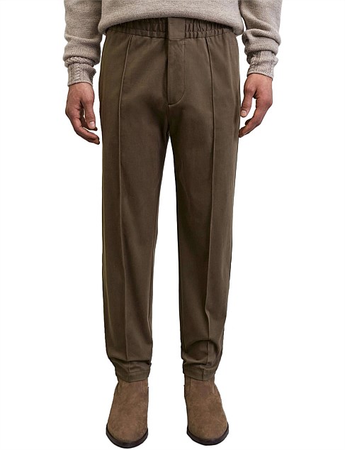 Tiger Of Sweden Sosa Cotton Elastine Chinos Elastic Waistband | David Jones