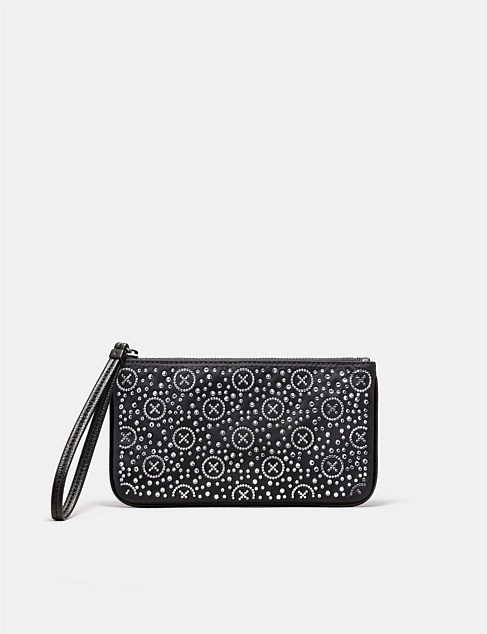 Mimco Mim-gram Sparkle Pouch | David Jones